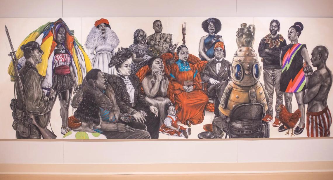 Robert Pruitt (MFA Studio Art, 2003) featured in The New York Times as ...